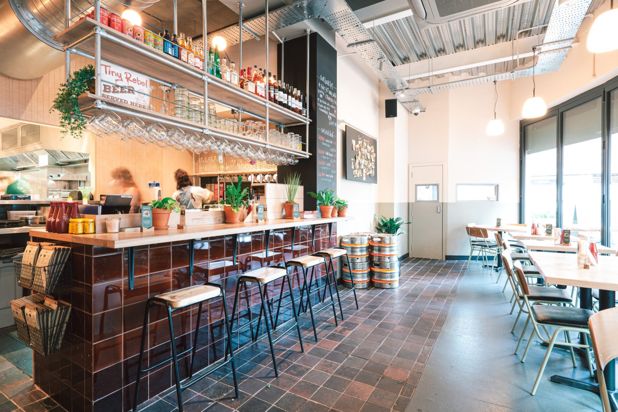 Quadrant Design - Honest Burgers - Cardiff